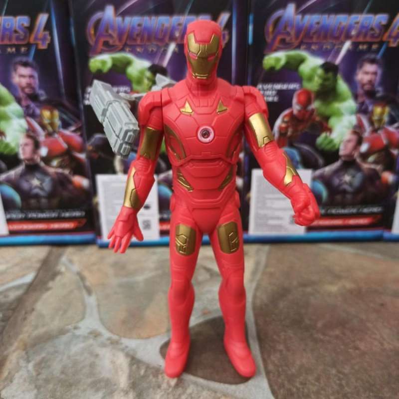Jual ACTION FIGURE AVENGERS ENDGAME - MAINAN SUPER HERO ADA LAMPU DI ...