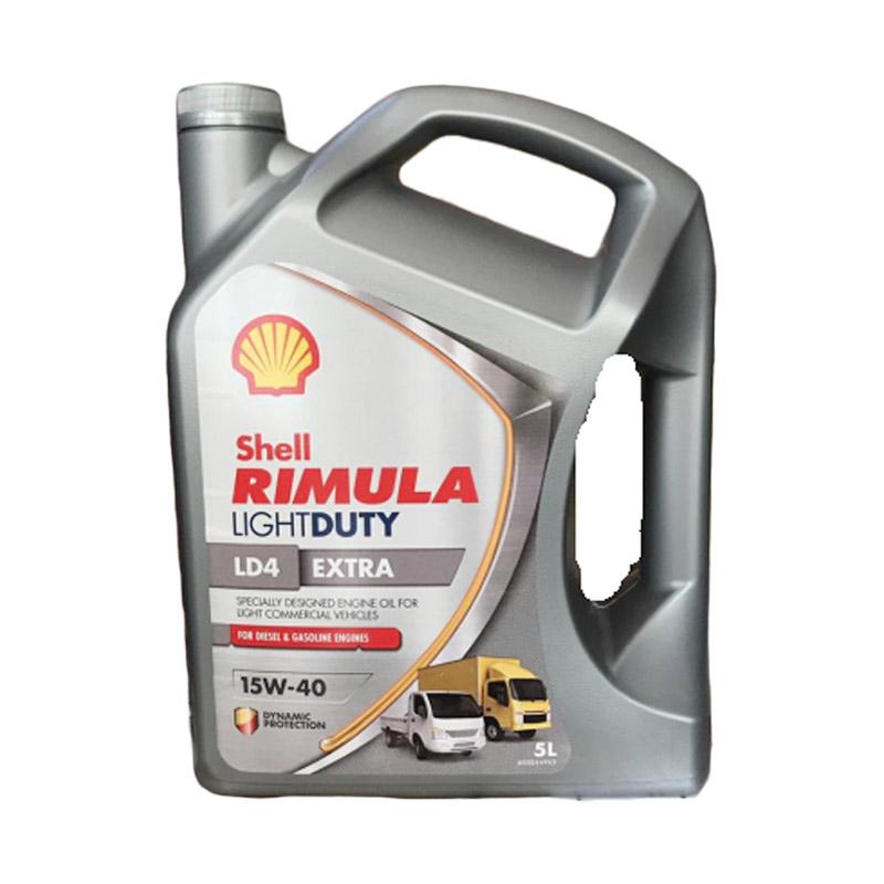 Jual Shell Oli Mesin Rimula Ld4 Extra Saev Diesel & Bensin [15w-40 ...