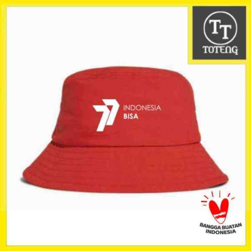 Promo Bucket Hat topi 77TH INDONESIA HUT RI KEMERDEKAAN 17 AGUSTUS ...