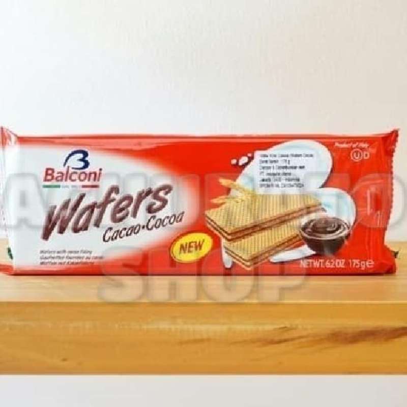 Jual Biskuit Balconi Balkoni Wafer Cokelat Coklat Cocoa Chocolate ...