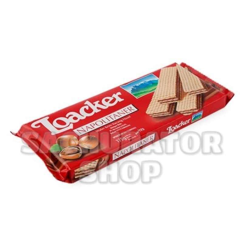 Jual Wafer Rasa Hazelnut Locker Loaker Loacker Crispy Wafers ...