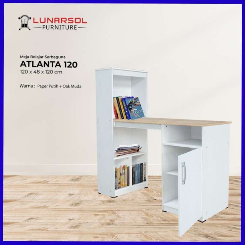 Jual Meja Komputer Rak Serba Guna/Minimalis/Meja Kerja/Meja Kasir 120 ...