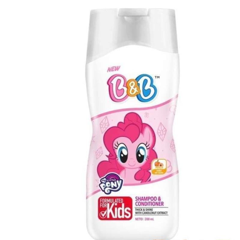 Jual B&B Kids Shampoo and Conditioner My Little Pony Pinkie Pie 200ml ...