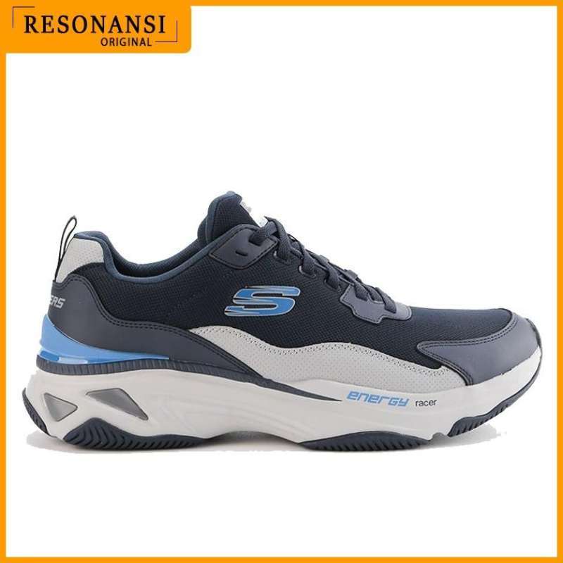 Jual SEPATU SKECHERS PRIA TERBARU ORIGINAL SPORT ENERGY RACER NAVY ...