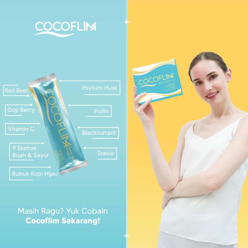 Jual Cocoflim Fiber - 2 Box ( 30 Sachet ) Suplemen Diet Sehat Di Seller ...