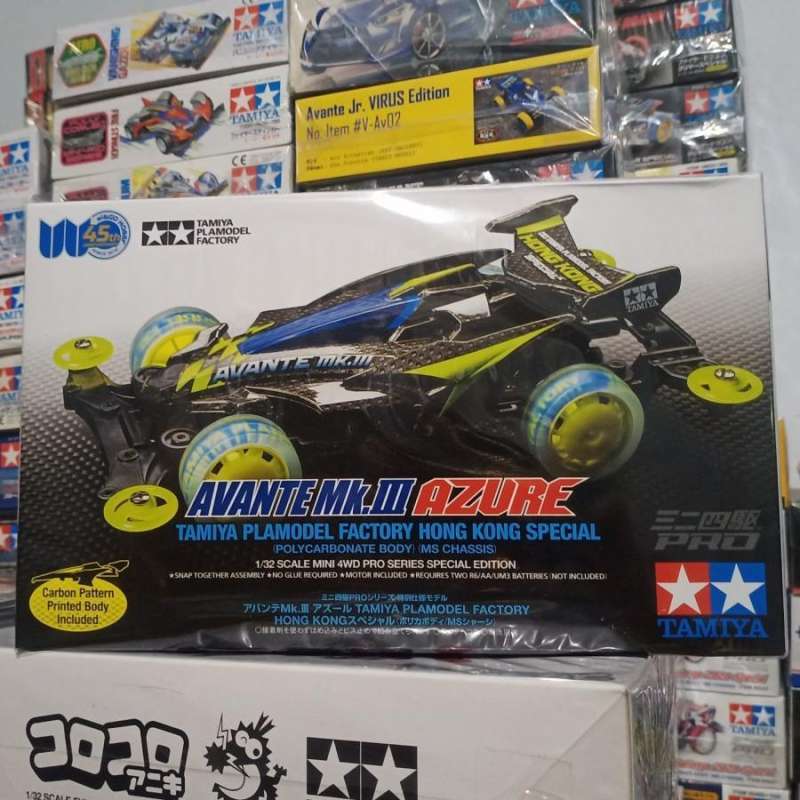 Jual Tamiya Mini 4wd Avante MkIII Azure Plamodel Factory Hongkong ...