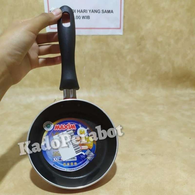 Jual Teflon Mini Maxim 12cm-teflon Telur Anti Lengket-cetakan Goreng ...