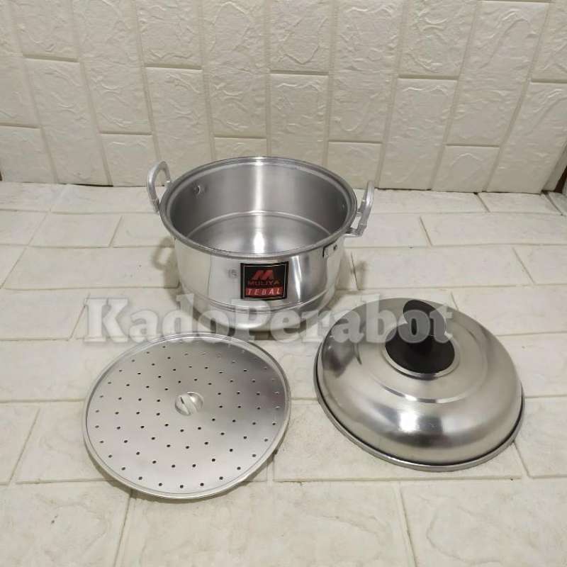 Jual langseng mulya 18 - panci penanak nasi - kukusan mini - kukusan ...