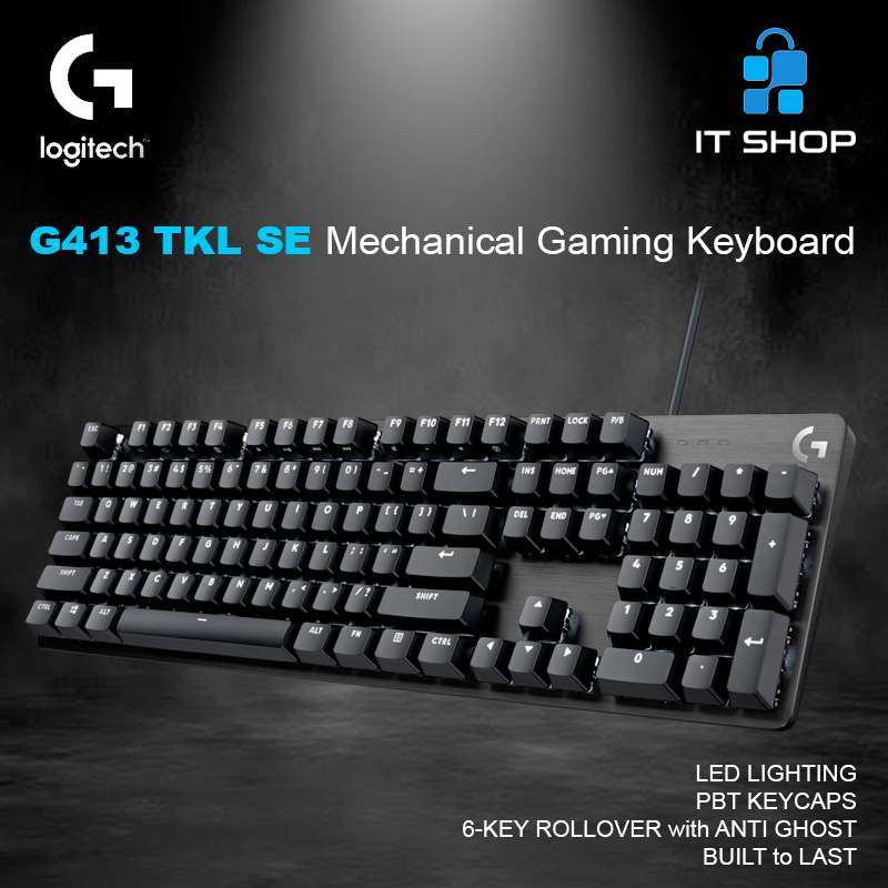 Jual Logitech G413 TKL SE Mechanical Gaming Keyboard di Seller IT Shop ...