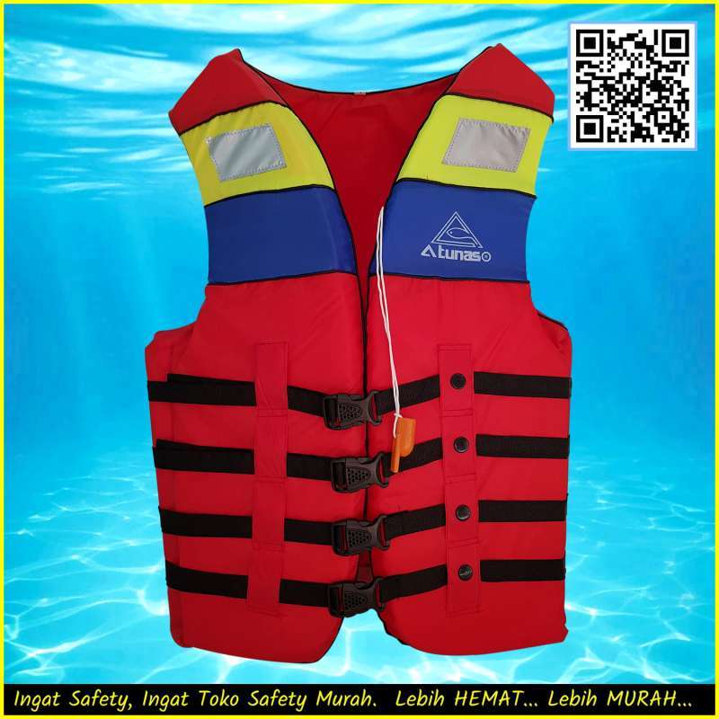 Jual Life Jaket Rompi Pelampung AtTUNAS Merah WARNA BARU di Seller Toko ...