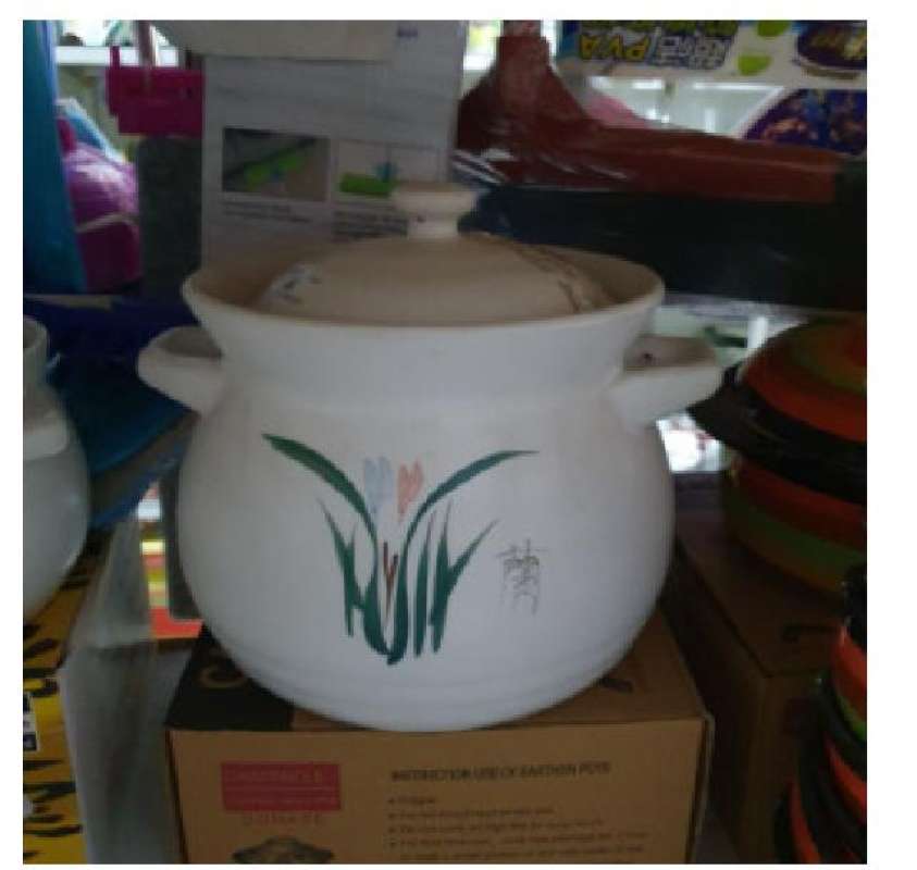 Jual Mangkok Sapo keramik / Basi Sapo keramik Homeline / Panci masak ...