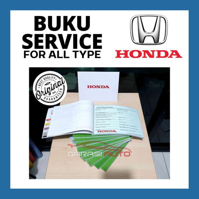 Jual Buku Service Servis Honda Mobil All Type Mobilio Jazz Hrv Accord ...