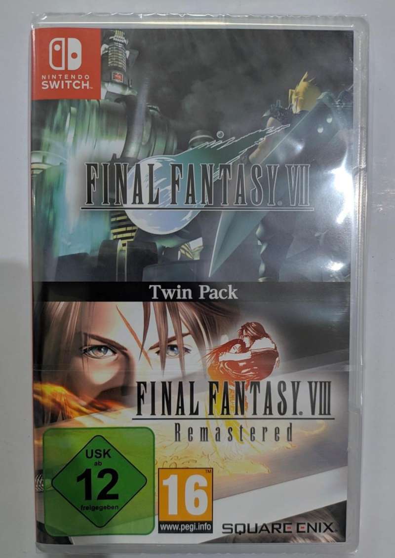 Jual Kaset Switch Final Fantasy VII & Final Fantasy VIII Remastered di ...