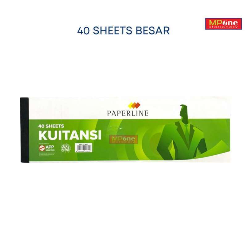 Jual Buku Kwitansi Paperline / Buku Kuitansi Besar / Kwitansi Paperline ...