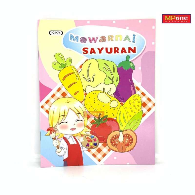 Jual Buku Mewarnai / Buku Mewarnai Anak / Buku Mewarnai Hewan Sayur ...