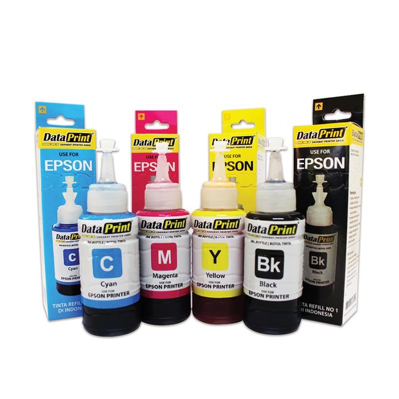 Promo Data Print Tinta Refill for Epson - Bundling CMYK [80 mL ...