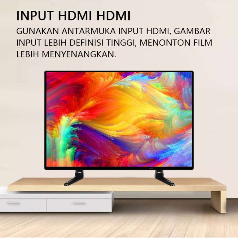 Jual Tv Led 24 Inch Digital/analog Layar Hd Support Usb Hdmi Bisa Buat ...