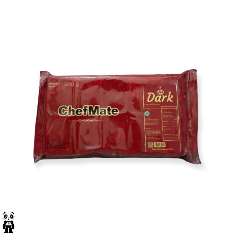 Jual Chefmate Dark Chocolate Compound 500g Coklat Compound Hitam DCC di ...