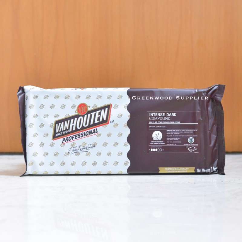 Jual OEM Van Houten Intense Dark Compound Chocolate - 1KG [PROFESSIONAL ...