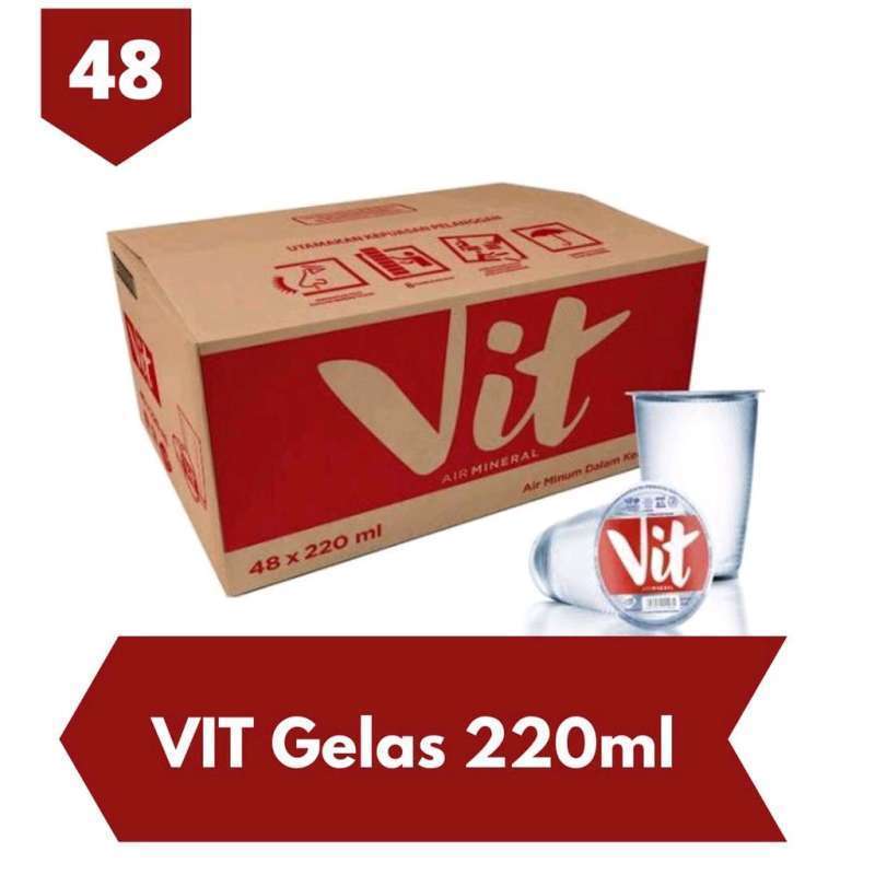 Jual Vit gelas 1 dus di Seller Depot Engkong - Kalimulya-3, Kota Depok ...
