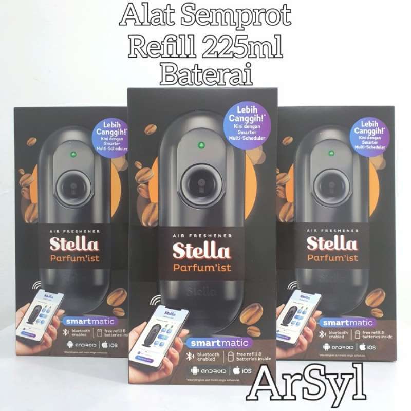 Jual ORIGINALL] Stella Smart Matic Alat Pengharum Ruangan Otomatis ...