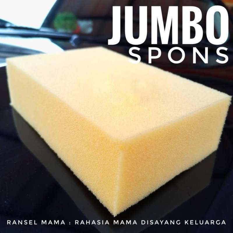 Jual Spons Jumbo Cuci Mobil Sponge Busa Cuci Motor Tebal 5CM Busa Inoac ...