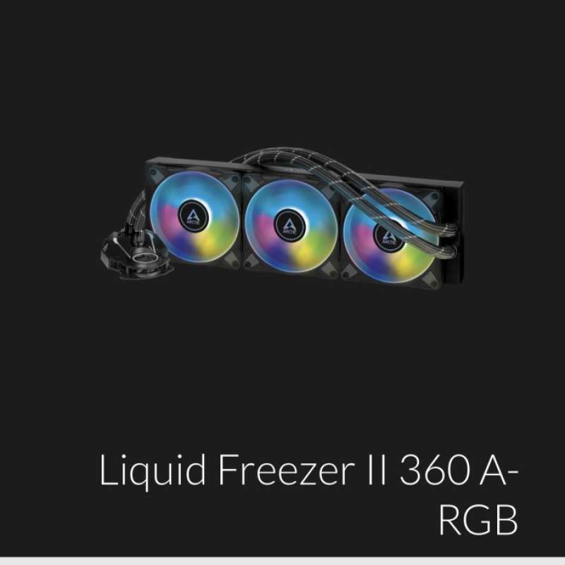 Promo Arctic Liquid Freezer Ii 360 A-Rgb | Aio Cpu Water Cooler Diskon ...
