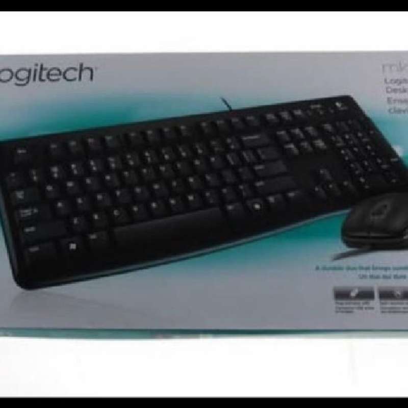 Jual KEYBOARD + MOUSE LOGITECH MK 120 USB di Seller basshop.com - Batu Ceper, Kota Tangerang ...