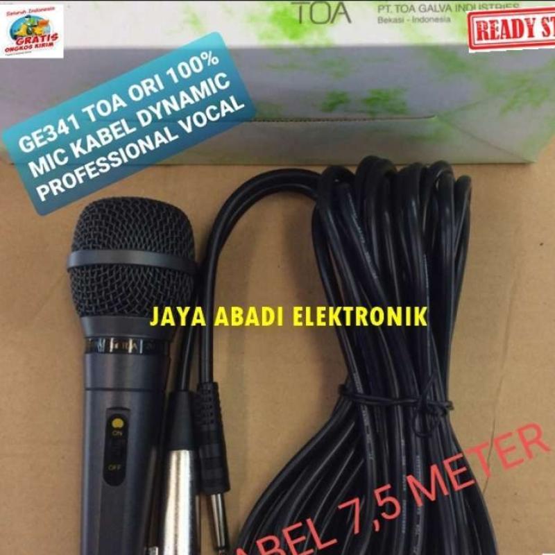 Jual Toa Mic Kabel Karaoke Dynamic Microphone Pro Vokal Audio Sound ...