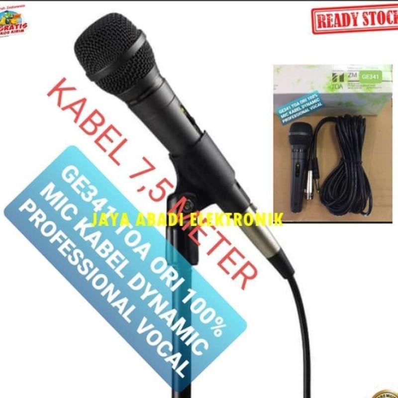 Jual Toa Mic Kabel Karaoke Dynamic Microphone Pro Vokal Audio Sound ...