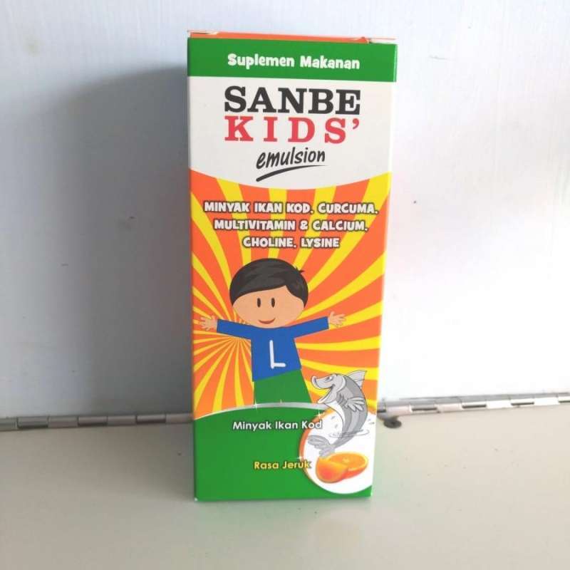 Jual Sanbe Kids Emulsion Syrup 200ml Sirup Multivitamin Anak Di Seller ...
