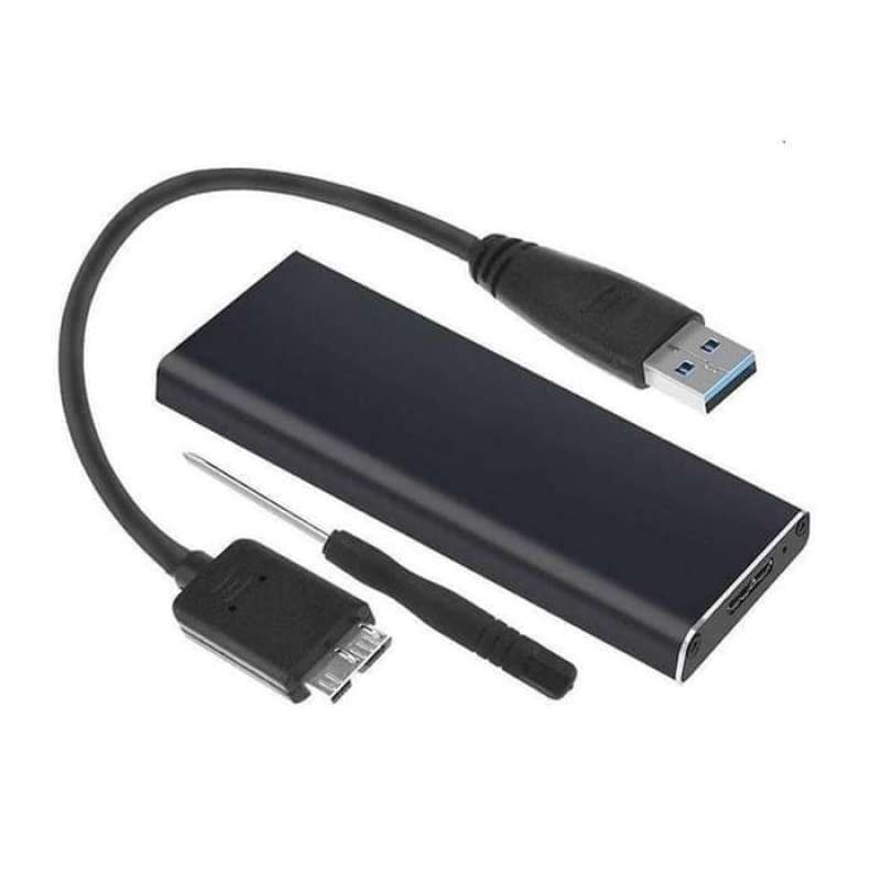 Jual Casing SSD M.2 NGFF SATA USB 3.0 Kabel M2 ADAPTER ENCLOSURE di ...