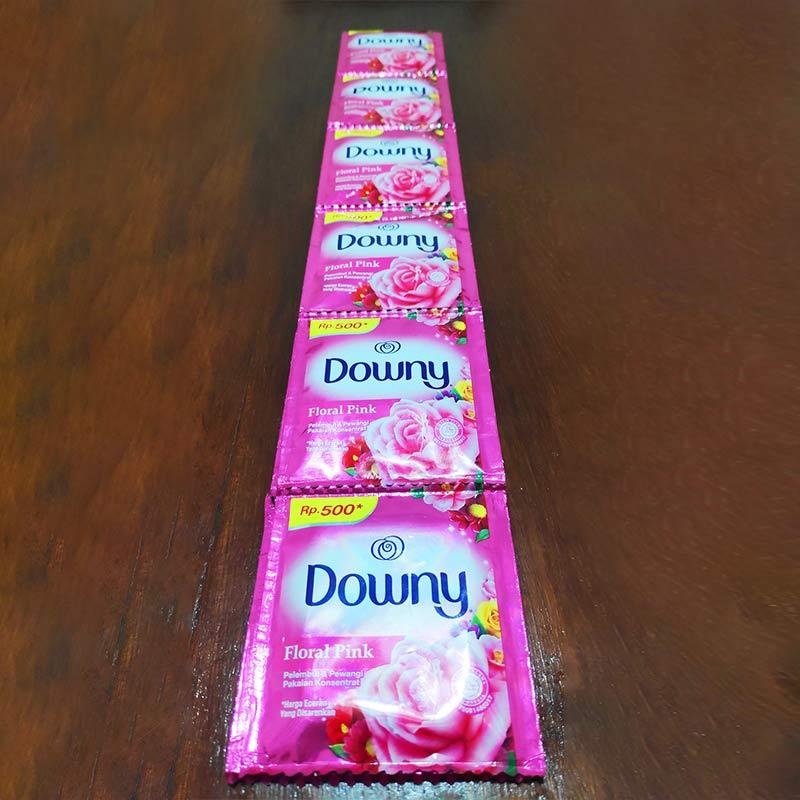 Jual Downy Floral Sabun Cuci Pewangi - Pink [11 mL/ 1 Renteng/ 12 ...