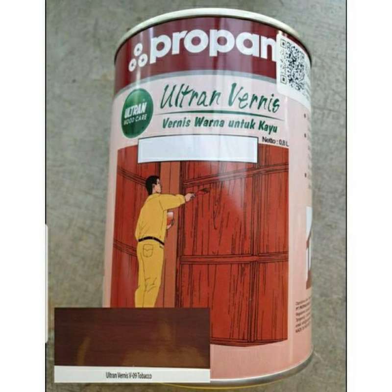 Jual Politur Ultran Vernis Propan Plitur Cat Kayu Warna Sesuai ...