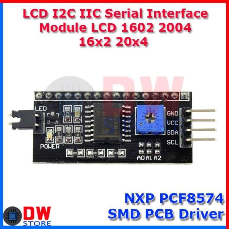 Jual I2c Iic Serial Interface Lcd1602 Lcd 1602 Lcd1602a Adapter Di ...