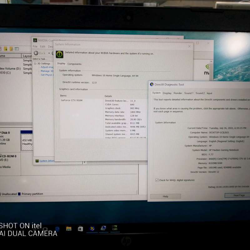 Promo Laptop Leptop Gaming Design Hp Core I Gen Vga Nvidia Geforce Gtx Gb Ram Gb Hdd Tb
