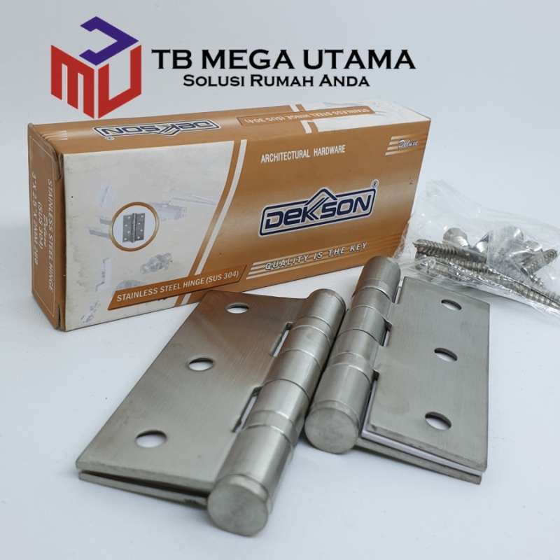 Jual Engsel Dekson Deluxe 3 x 2,5 x 2MM SS DL SUS 304 | Engsel Pintu ...