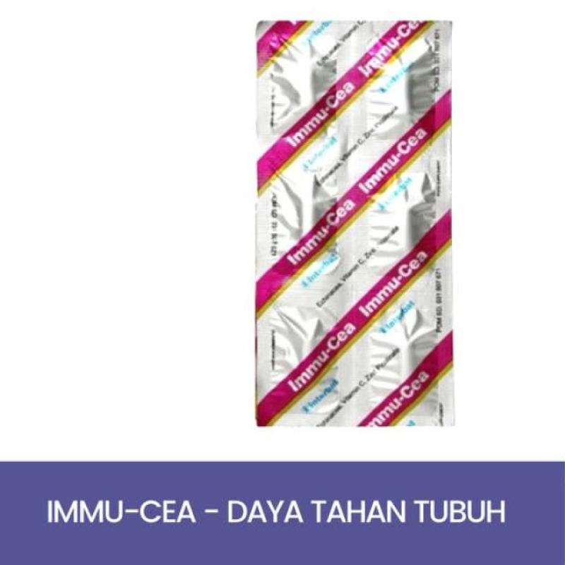 Jual IMMU-CEA 30 TABLET Daya Tahan Tubuh, Infeksi Akut Kronis Saluran ...