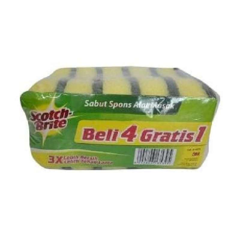 Jual SABUT SPON ECO PACK ID-30P5 3M SCOTCH BRITE di Seller TOENG MARKET ...