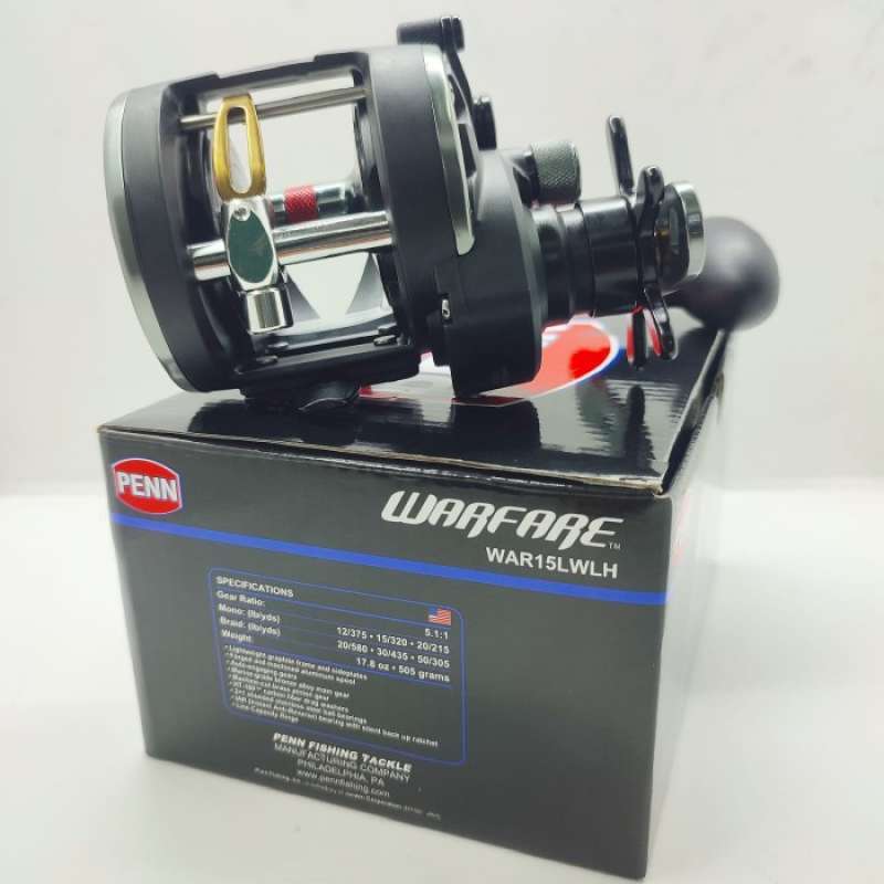 Promo Penn WARFARE Level Wind Reel - WAR15 - 3 Bearing Diskon 6% di ...