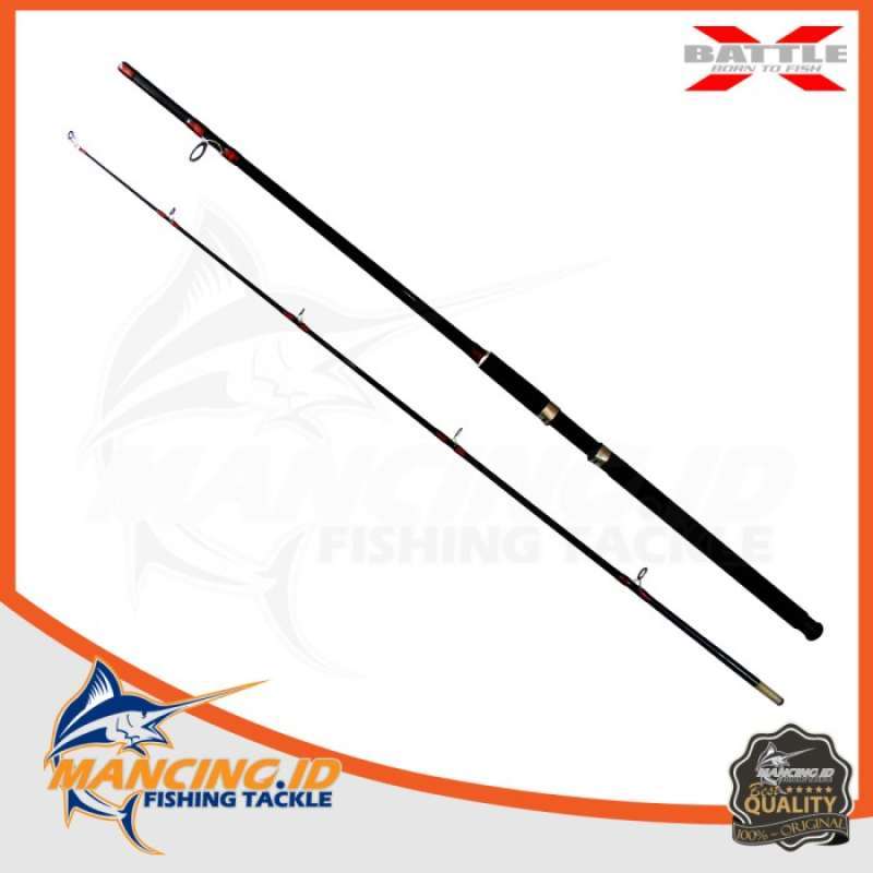 Promo Battle X Rod Perfect Cast E-Glass Joran Spinning Pancingan Murah ...