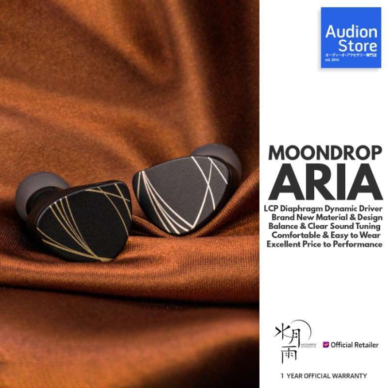 Promo Moondrop Aria New Version Lcp Diaphragm Dynamic Driver 0.78Mm ...