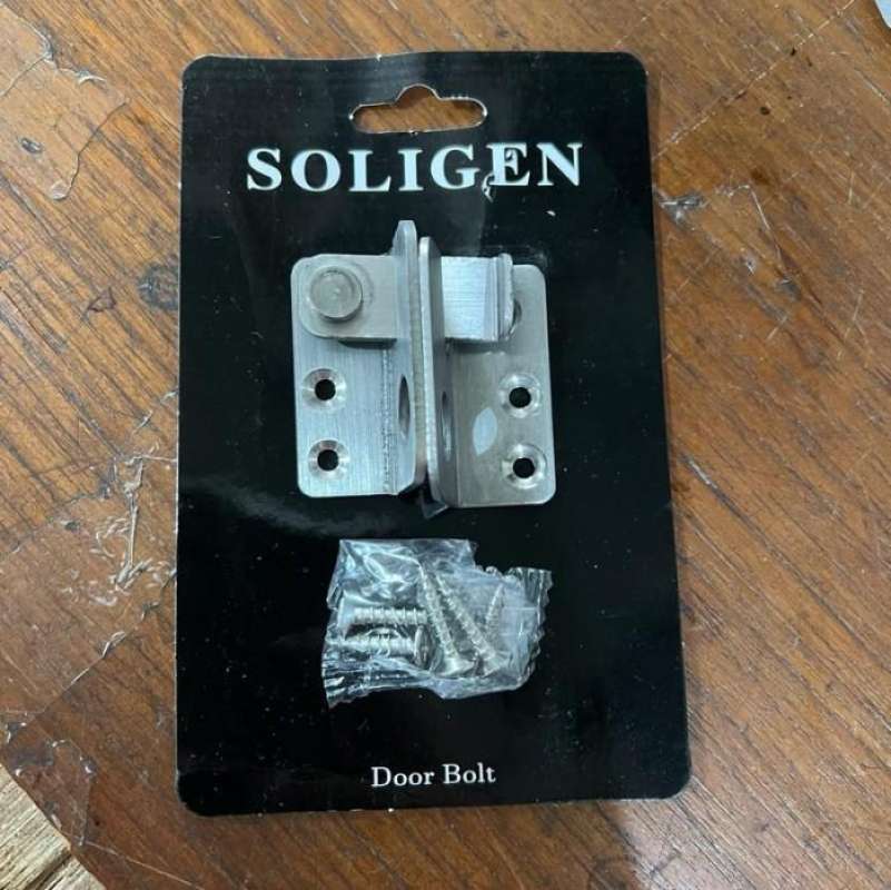 Jual SOLIGEN Grendel Pintu Dorong di Seller Marimo Hardware - Mulyorejo ...