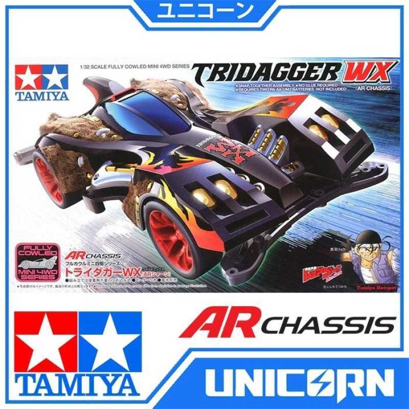 Jual TAMIYA MINI 4WD TRIDAGGER WX / AR CHASSIS / ORIGINAL di Seller ...
