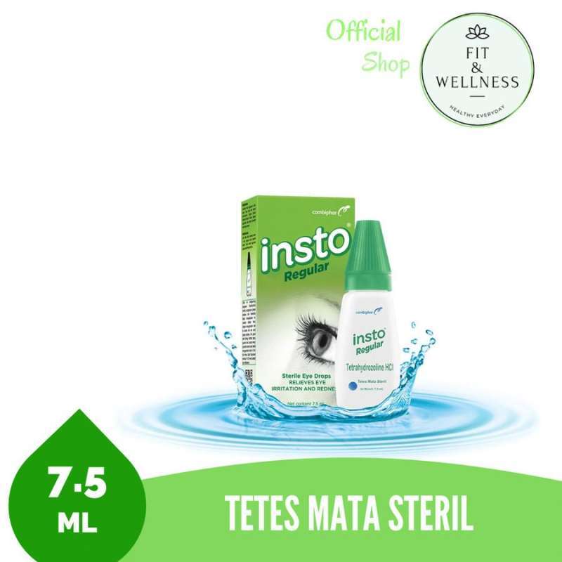 Jual Insto Eye drop Regular 7.5ml/ Mengatasi Mata Merah & Iritasi di ...
