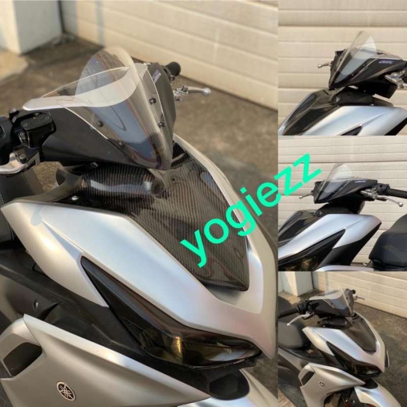 Promo windshield yamaha aerox sectbill v2 visor aerox flyscreen aerox ...