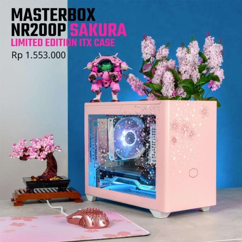 Jual Casing Komputer Cooler Master MasterBox NR200P Sakura di Seller ...