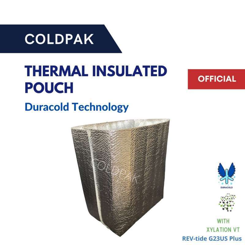 Promo Coldpak Thermal Pouch Insulated Pouch Tahan Dingin Packaging ...