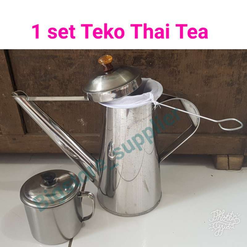 Jual 1 SET TEKO THAI TEA di Seller Toserba_workshop 88 - Pegadungan ...