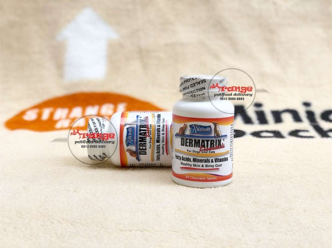 Promo Dermatrix Essentials For Dogs And Cats 30 Tablets Vitamin Bulu ...
